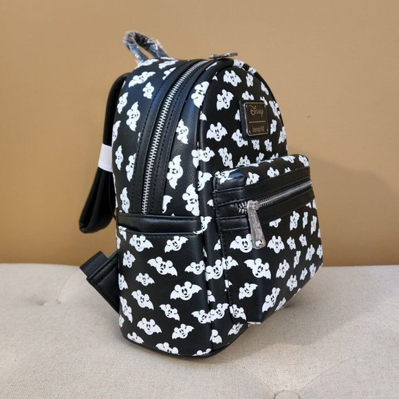 Loungefly | Bags | Loungefly Disney Totally Batty Mickey Mouse Bat Aop ...